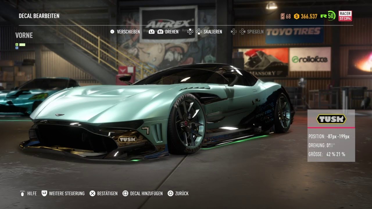 NFS PAYBACK /ASTON MARTIN VULCAN/ SPEEDPAINT - YouTube
