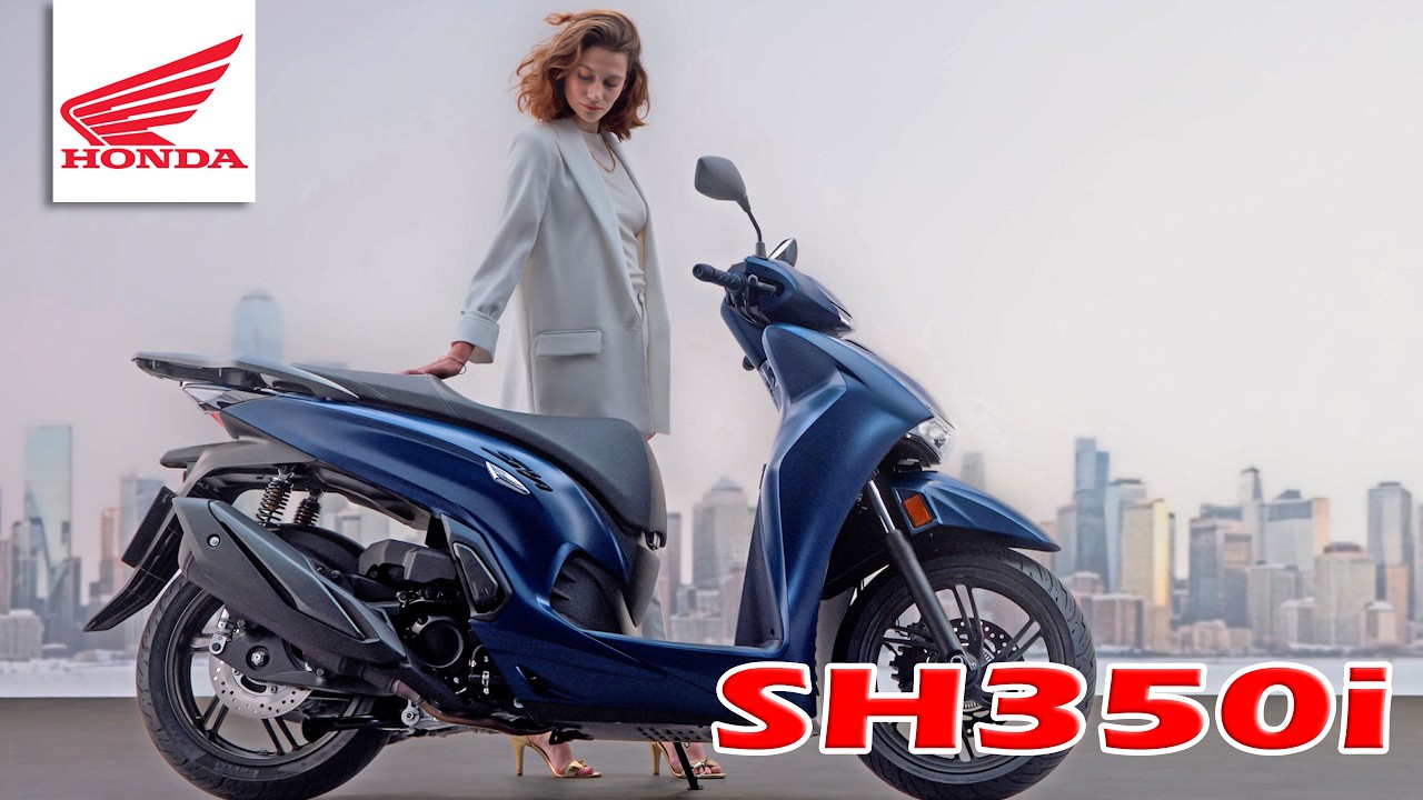 2025 Honda SH350i - colours, details, all specs - YouTube
