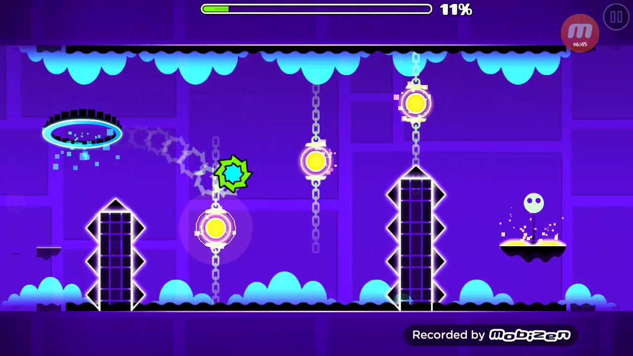 Geometry Dash Noob play - YouTube