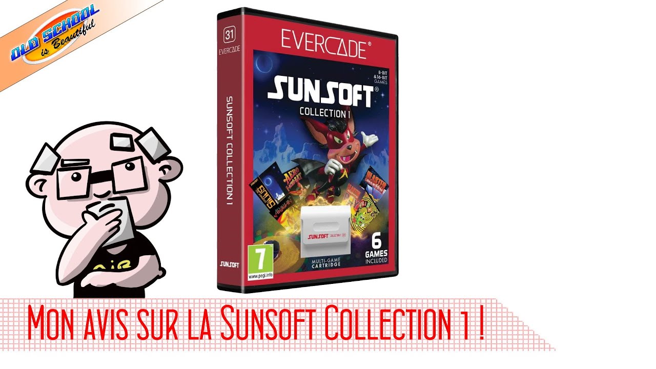 Mon avis sur la Sunsoft Collection Vol 1 Evercade - YouTube