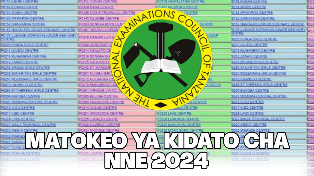BONYEZA HAPA KUTAZAMA MATOKEO YA KIDATO CHA NNE 2024/2025, NECTA TAZAMA ...
