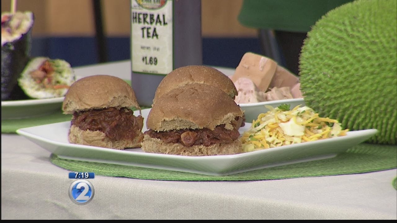 Sushi Burritos, Barbecue Jackfruit Sliders Featured at VegFest - YouTube