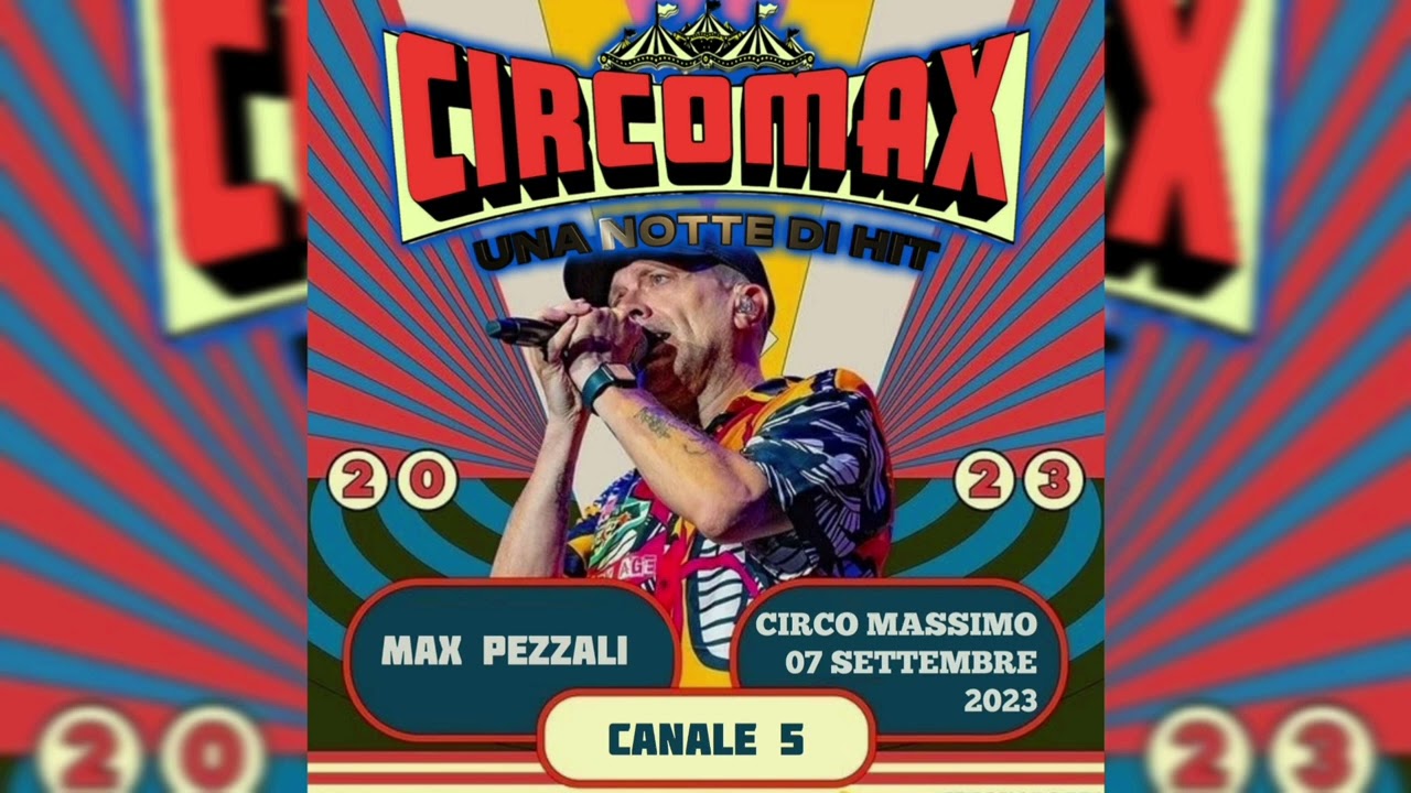 02. Sei Un Mito - CIRCOMAX Max Pezzali LIVE @Circo Massimo Acordes ...
