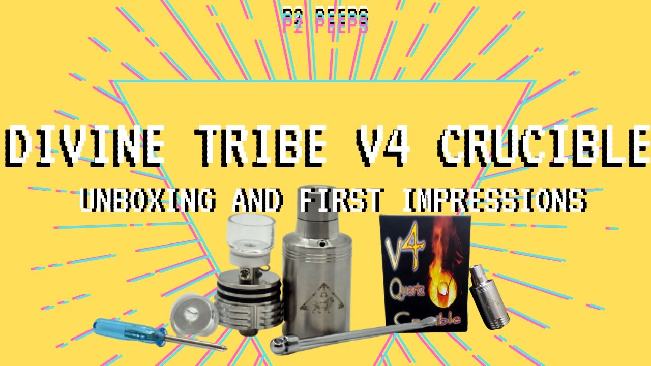 Divine Tribe V4 Crucible UNBOXING and First Impressions | A HANDHELD ...