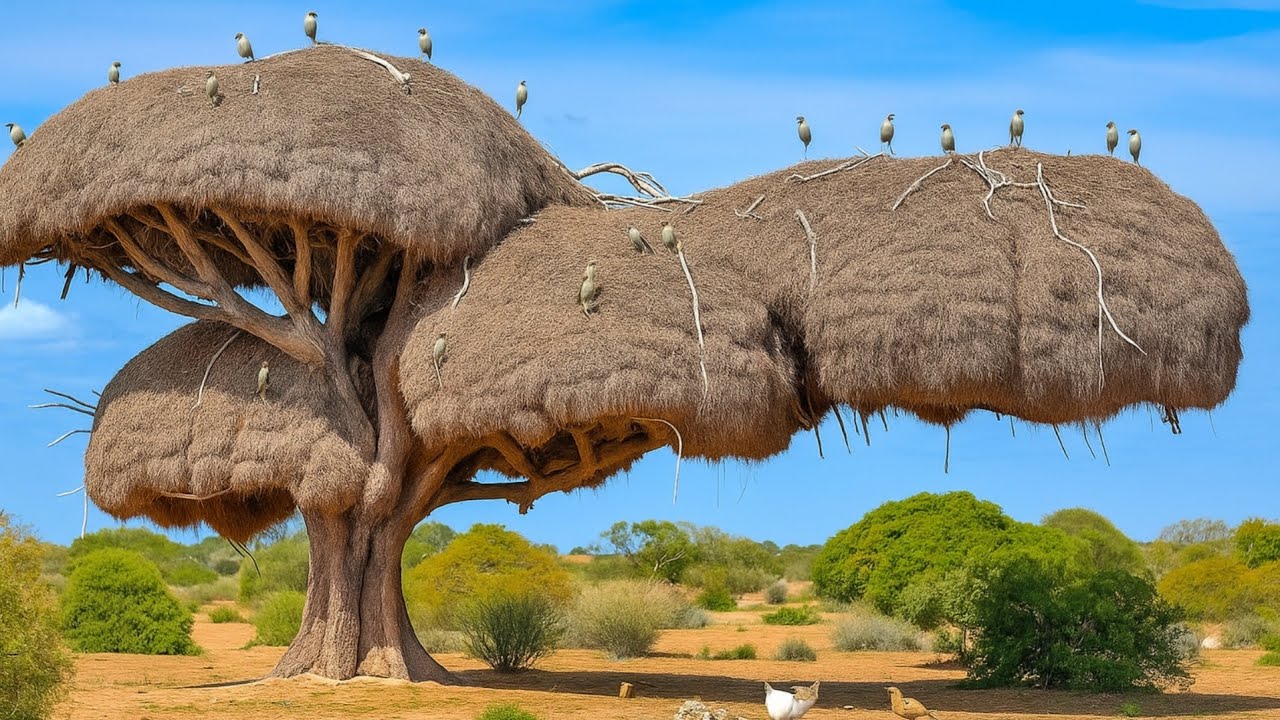 10 Most Amazing & Largest Nests in The Animal World - YouTube