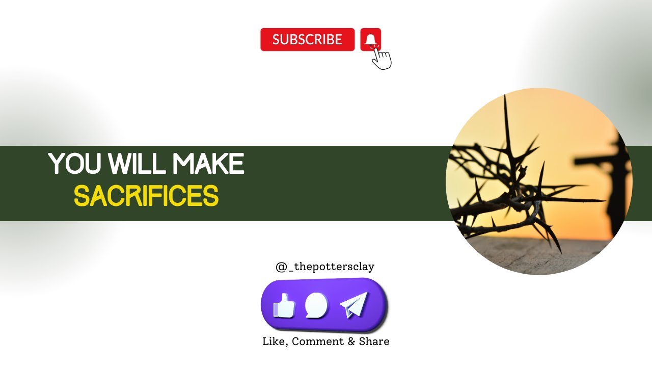 You’ll make sacrifices as a Christian - YouTube