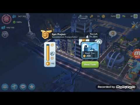 Epic Project of SimCity | Specialization Transportation |200 epic point ...