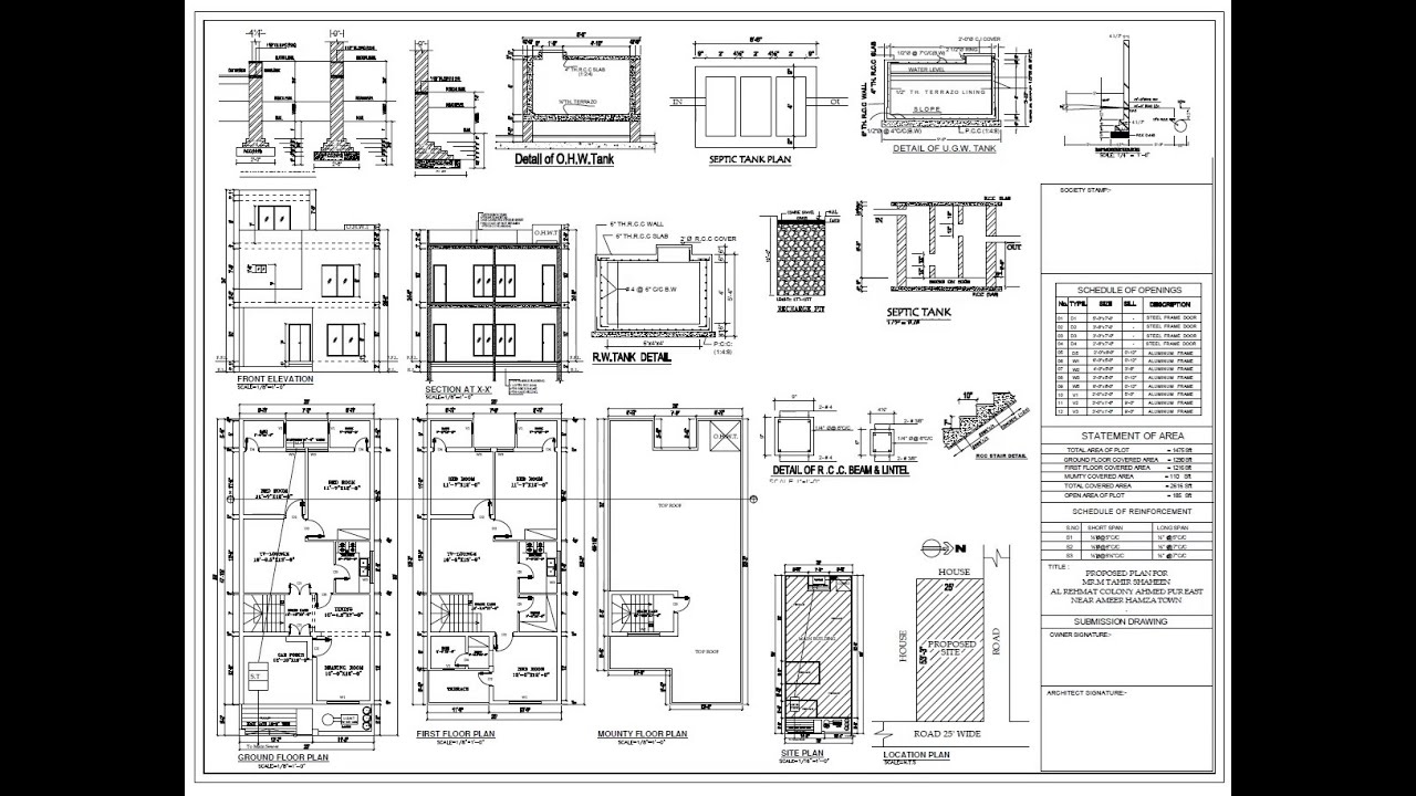 HOW TO MAKE TMA | LDA DHA SUBMISSION DRAWINGS. HOUSE SUBMISSION ...