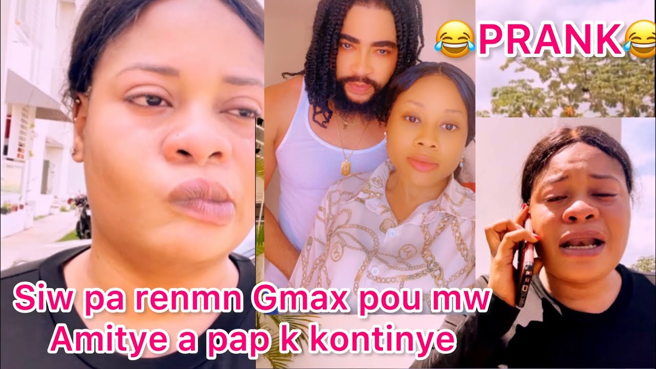 Prank revanj/ou pa renmn Gmax poumw epi wp pale nou mal,amitye a pP k ...