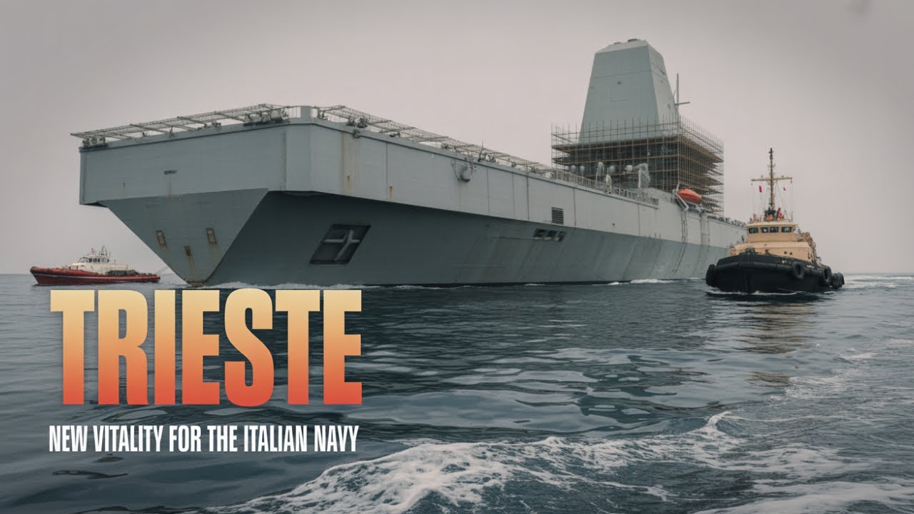 Trieste LHD: New Vitality for the Italian Navy - YouTube