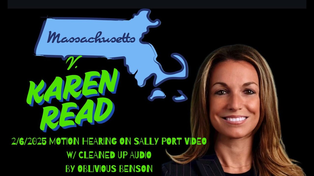 MOTIONS HEARING (w/ Cleaned-Up Audio) MA v. Karen Read Pre-Trial 2/6 ...