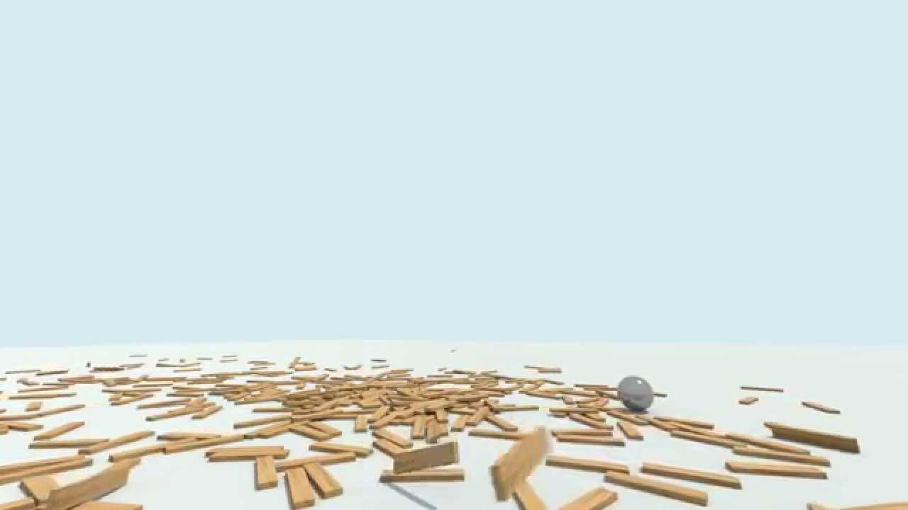 KEVA Plank Simulation - High Tower - YouTube