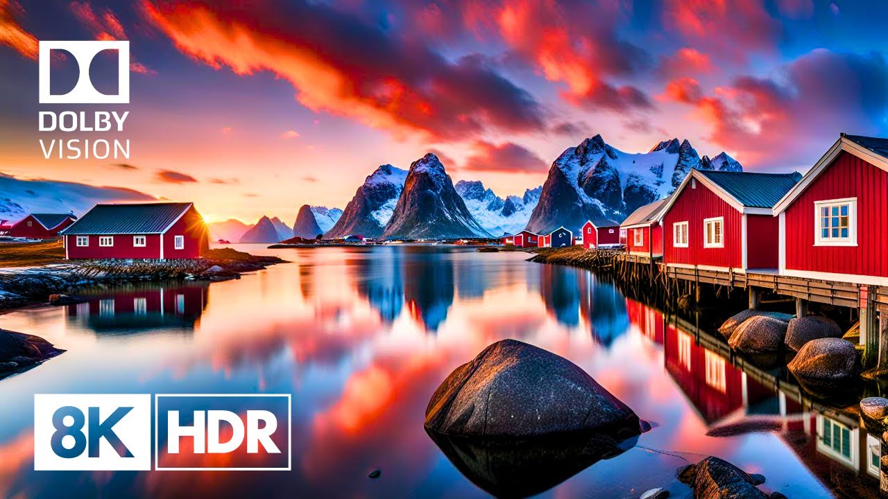 8K HDR Dolby Vision™ | The Most Beautiful Places on Earth in Ultra HD ...