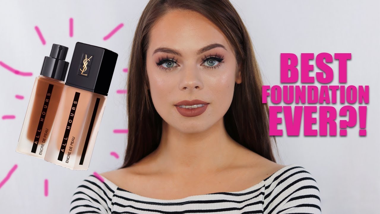 YSL All Hours Foundation / FIRST IMPRESSION - YouTube