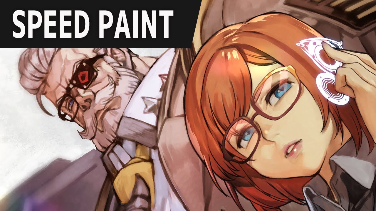 speed paint - Goldlewis Dickinson Erica Bartholomew ゴールドルイス＝ディキンソン エリカ ...