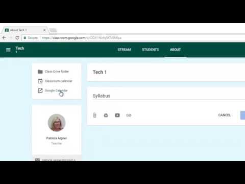 Google Classroom 2018 Getting Started Part 1 - YouTube
