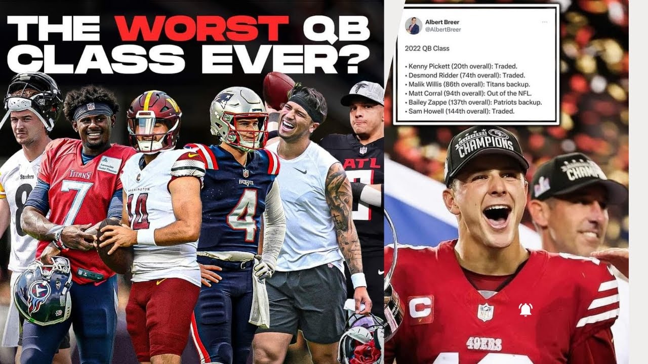 Brock Purdy is above the 2022 Quarterback Draft class by alot - YouTube