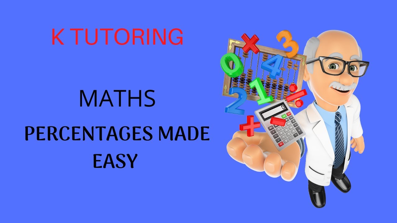 MATHS Percentages Made Easy - YouTube