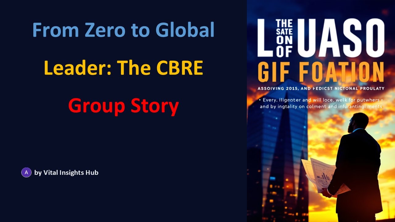 From Zero to Global Leader The CBRE Group Story - YouTube