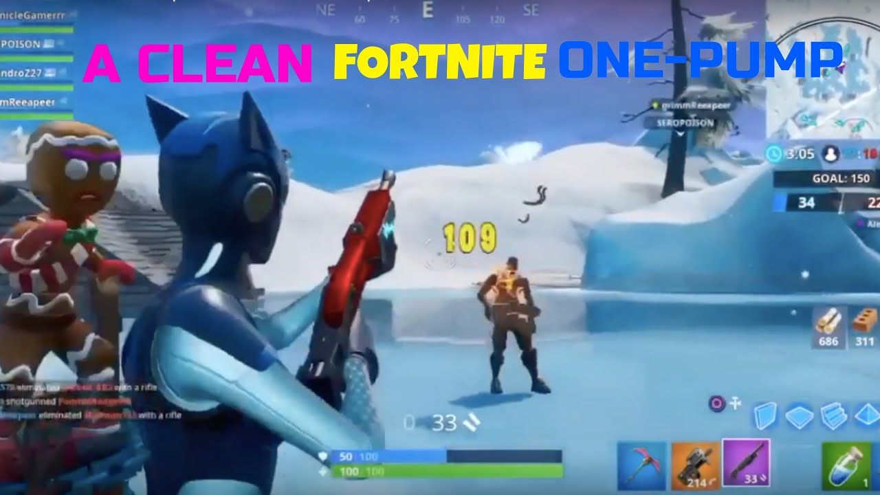 A Clean Fortnite One Pump #Fortnite #OnePump - YouTube