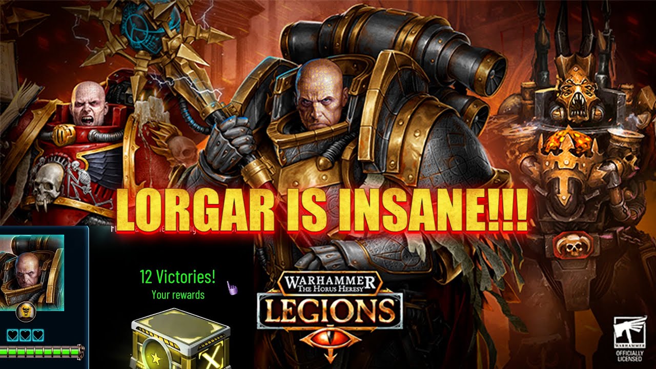 Lorgar Event Runs ||The Horus Heresy: Legions - YouTube