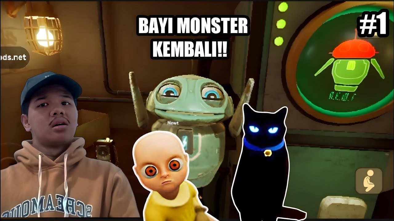 PART 1 BAYI MONSTER KEMBALI | THE BABY IN YELLOW INDONESIA ( THE BLACK ...
