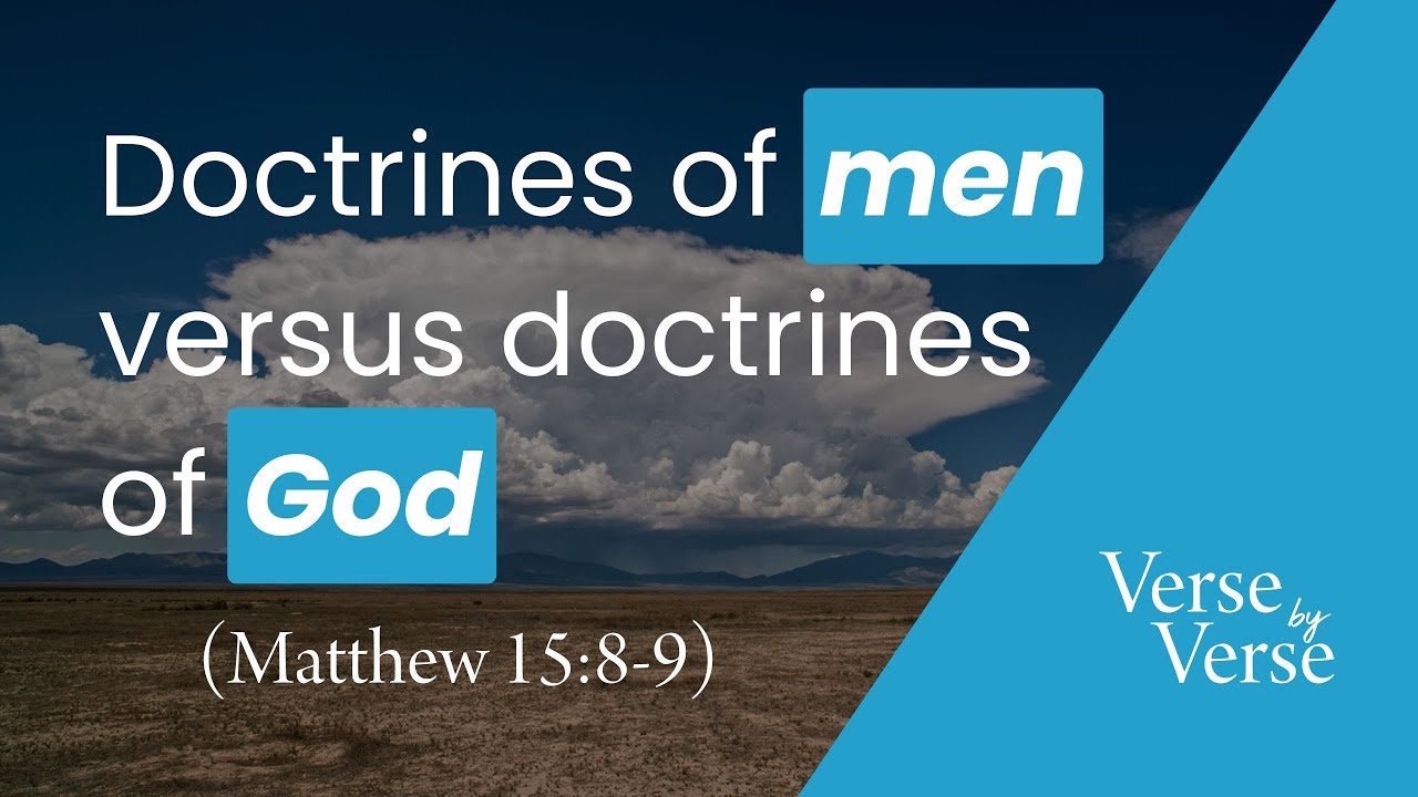 Vain Worship (Matthew 15:8-9) | Verse by Verse - YouTube