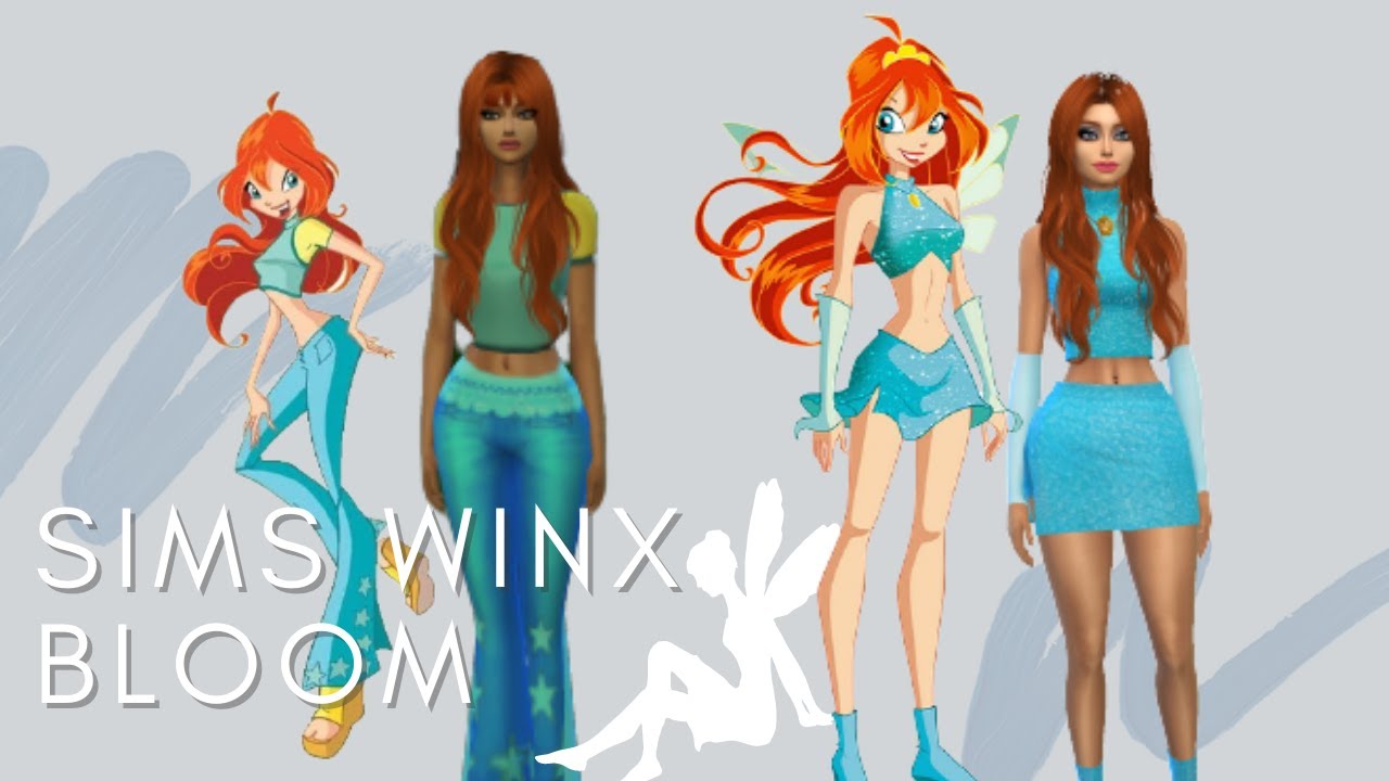 Sims 4 winx club cas | Part 1 Bloom - YouTube