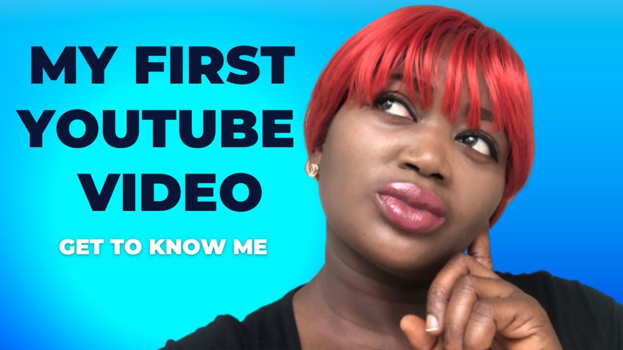 My first YouTube video - introducing me about my channel - YouTube