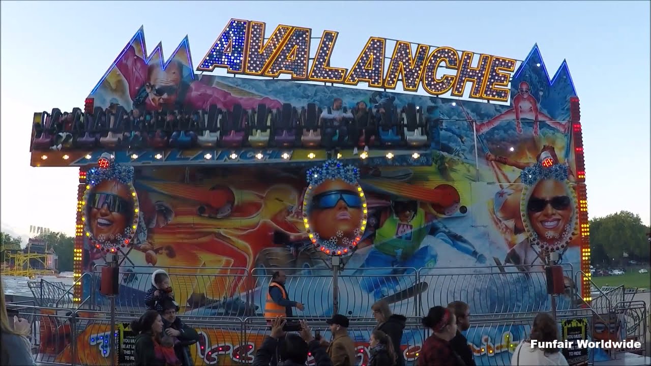 "AVALANCHE" (Gess) @ Nottingham Goose Fair (United Kingdom) 2017 - YouTube