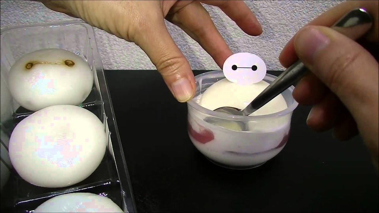 Japanese Snacks; Big Hero 6 Baymax Sweets - ベイマックス・スイーツ＠ファミリーマート - YouTube
