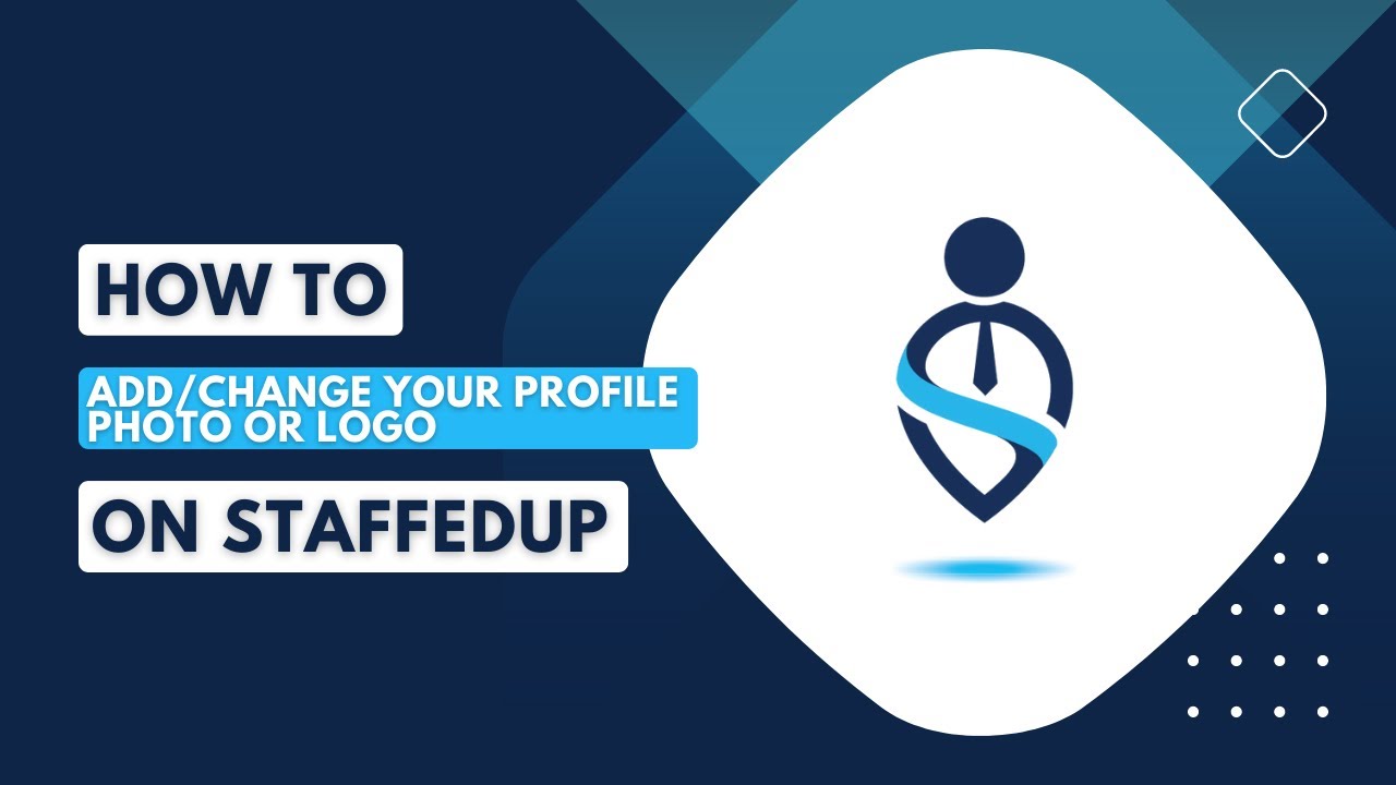 How to Change Your Profile Picture or Logo - YouTube