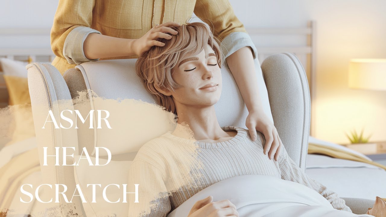 ASMR HEAD SCRATCHING NO TALKING/ TINGLY TRIGGERS FOR SLEEP SCALP ...