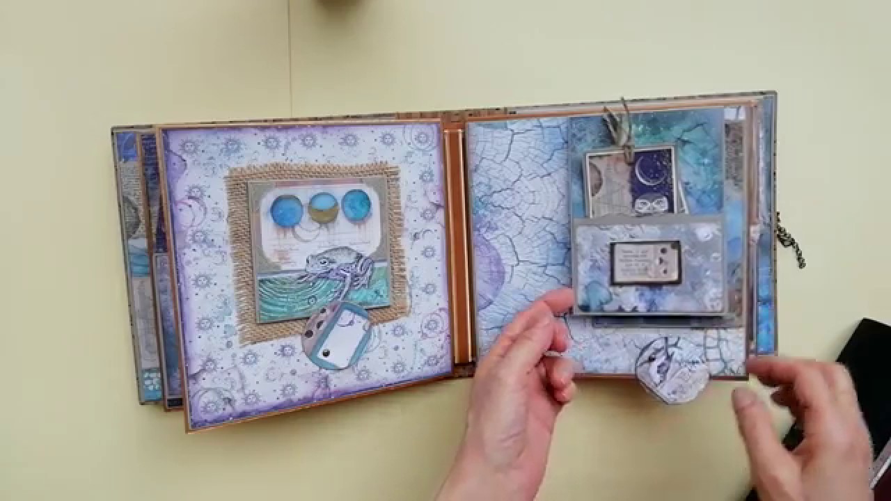 Álbum scrapbook Cosmos - YouTube