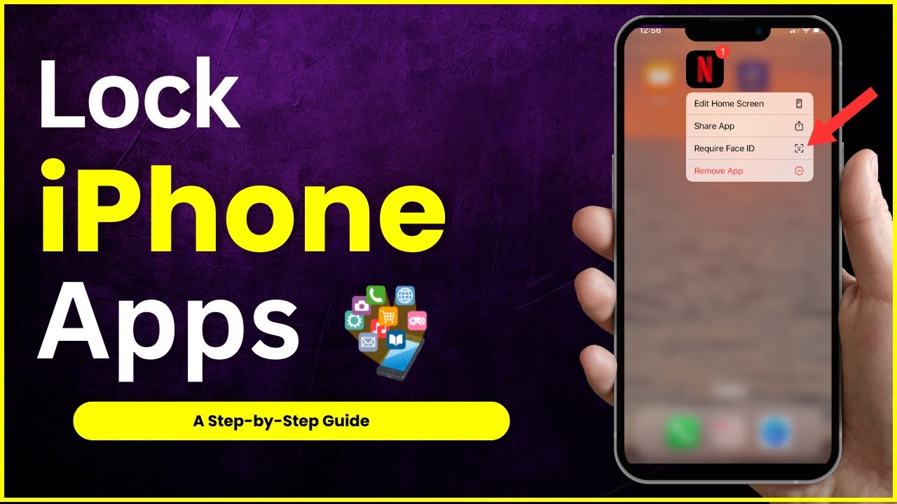 How to Lock Apps on iPhone - YouTube
