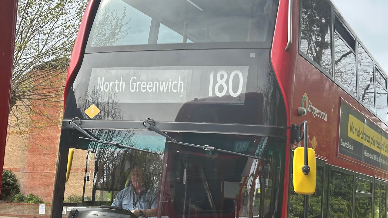 Journey on route 180 to Erith, Fraser Road| Stagecoach London 12390 ...
