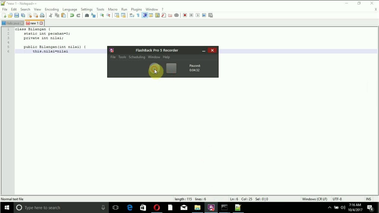 TUTORIAL MENGINSTAL JDK (JAVA DEVELOPMENT KIT) DAN CARA MEMBIKIN HELLO WORLD, VARIABEL BILANGAN ...