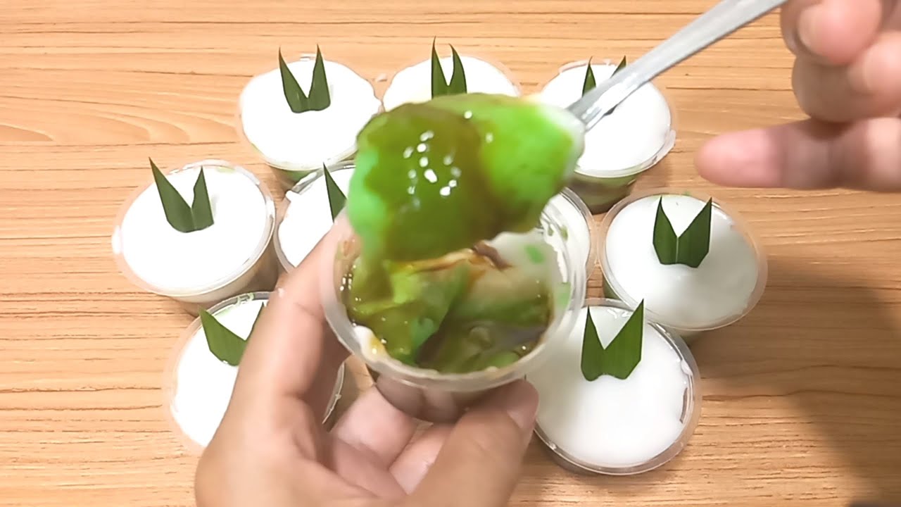 CARA MEMBUAT BUBUR SUMSUM CUP ENAK, COCOK UNTUK IDE JUALAN - YouTube