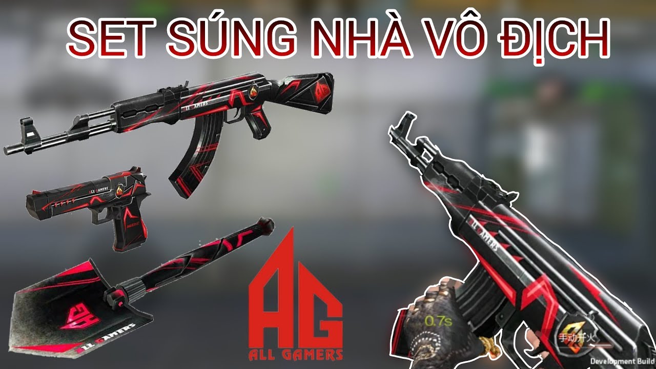 CF Mobile | Review Set Súng Của Nhà Vô Địch CFM | Team All Game CF ...