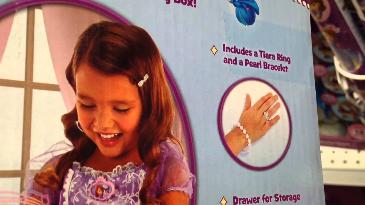 SOFIA THE FIRST [Disney Junior] MUSICAL JEWELRY BOX Princess Sofia ...