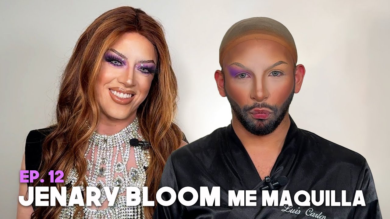 Jenary Bloom maquilla a Luis Carlos 🎨 Drag Race México Temporada 2 ...