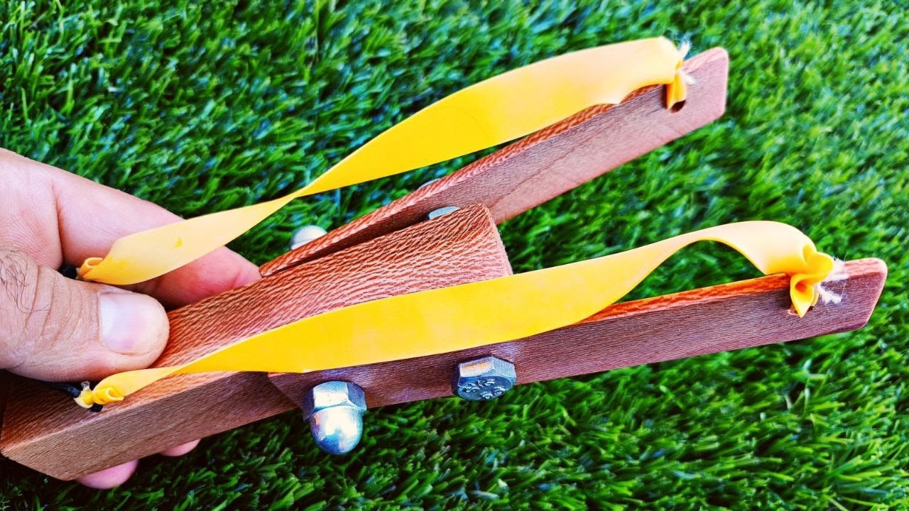 Create creative and professional slingshots with simple tools - 100% ...
