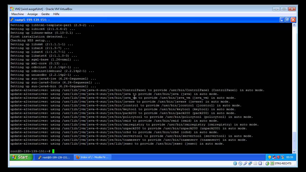 Openfire auf Debian Squeeze installieren - YouTube
