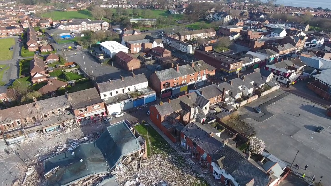 New Ferry Gas Explosion 4k - YouTube