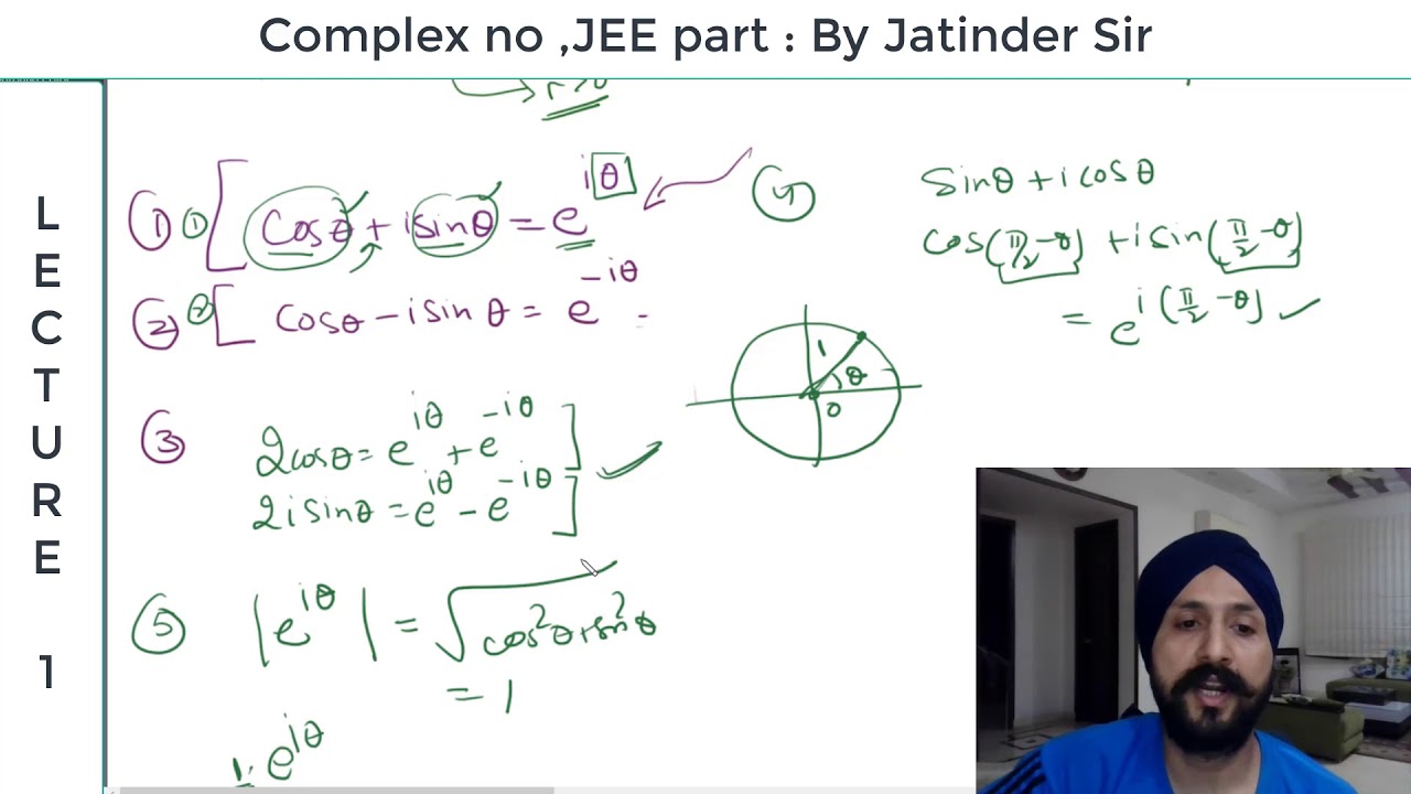 Complex no JEE 1 - YouTube