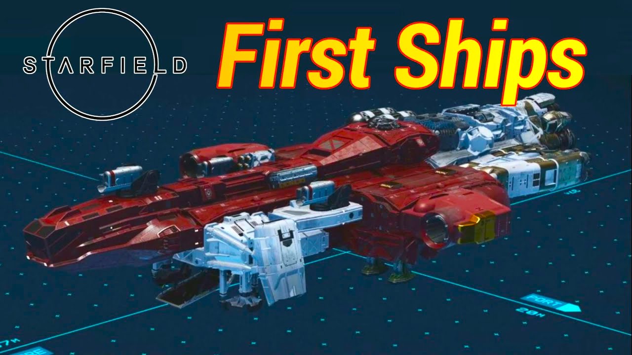 Starfield - First ships New Atlantis - YouTube