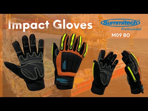 Impact gloves sarung tangan safety Untuk industri Tambang & drilling ...