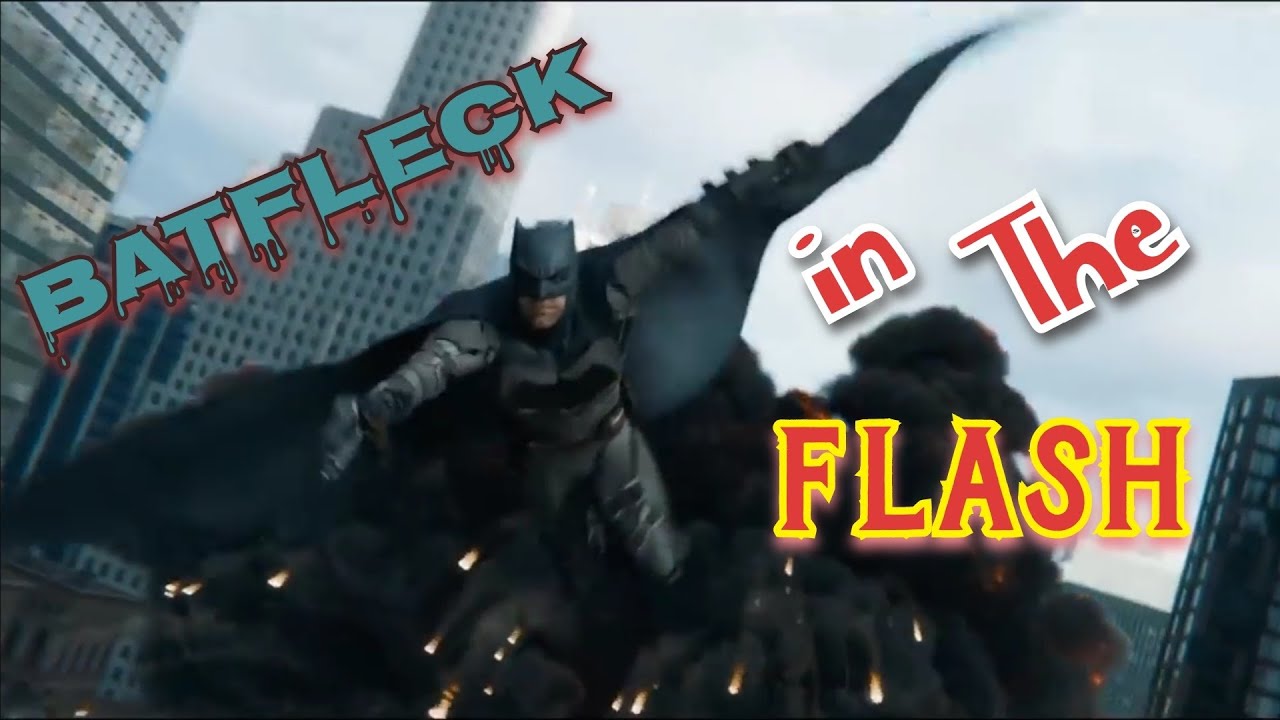 BATFLECK's CHASE in The Flash 2023 Movie | 4K #theflash #batman #dc ...