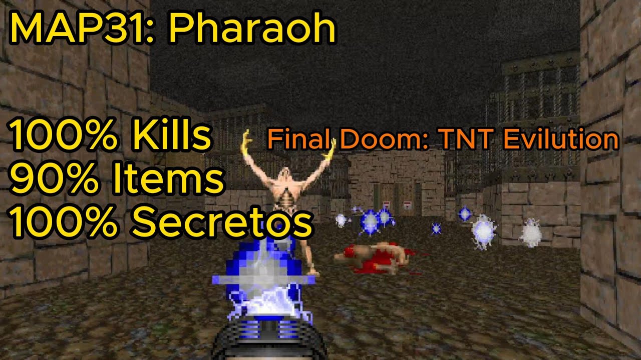 Final Doom: TNT Evilution - MAP31: Pharaoh (Ultra-violencia NO TODO AL 100%) - YouTube