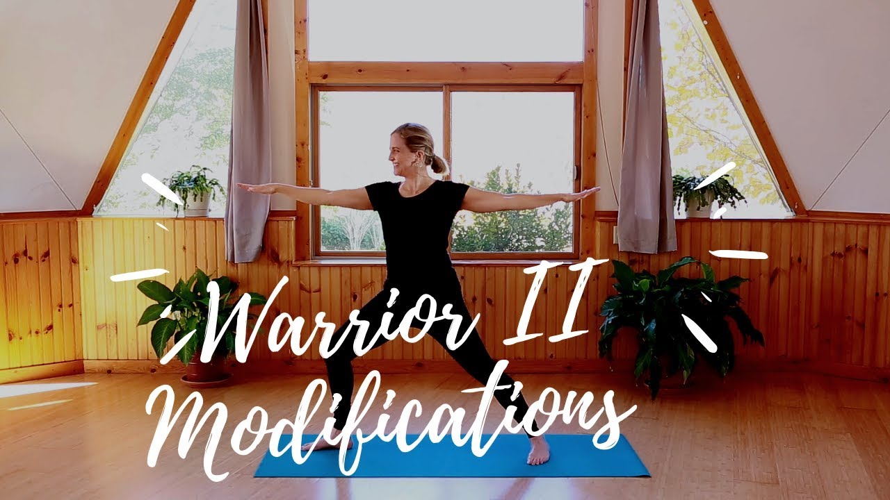 Warrior II Modifications - Subtle Yoga - YouTube